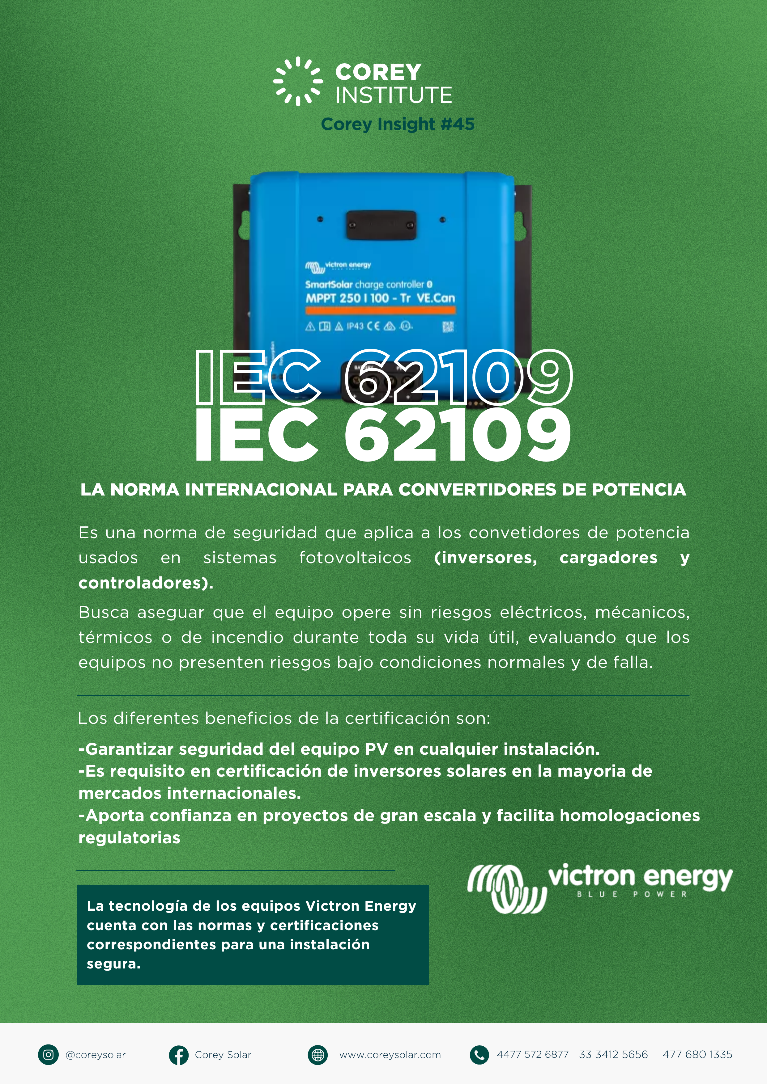IEC 62109: La norma internacional para convertidores de potencia ...